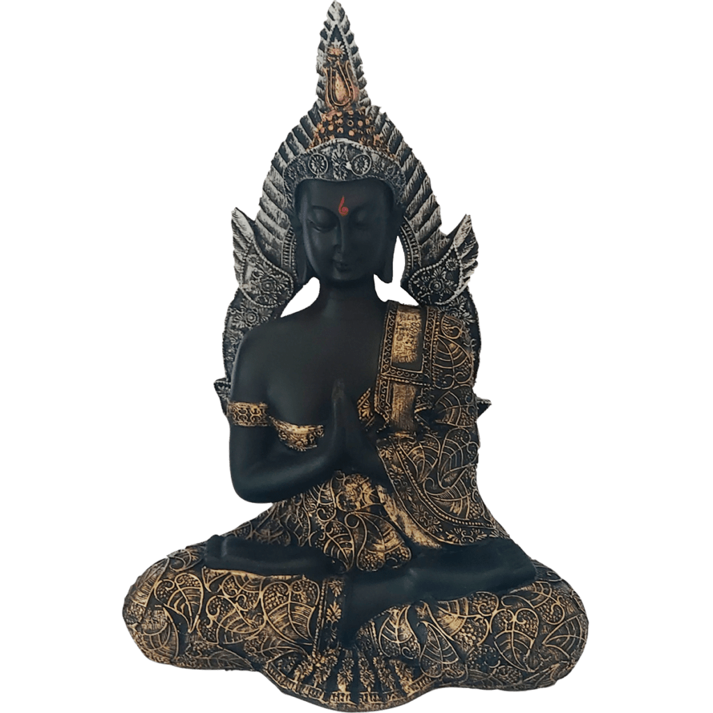 Antique Meditating Buddha Statue Sclupture Figurine | DECORIFY